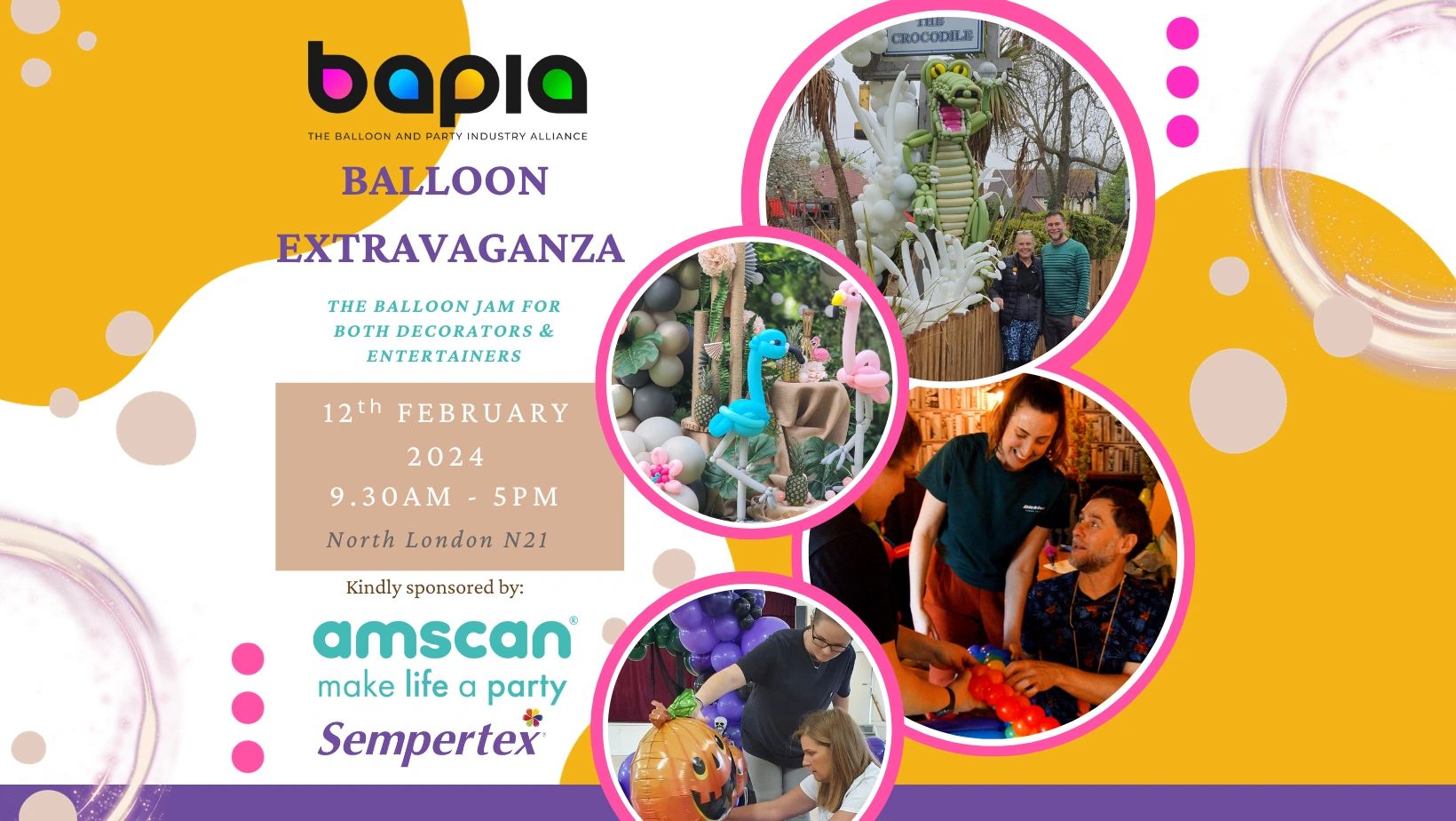 BAPIA BALLOON EXTRAVAGANZA The Perfect Balloon Jam for Decorators and Entertainers